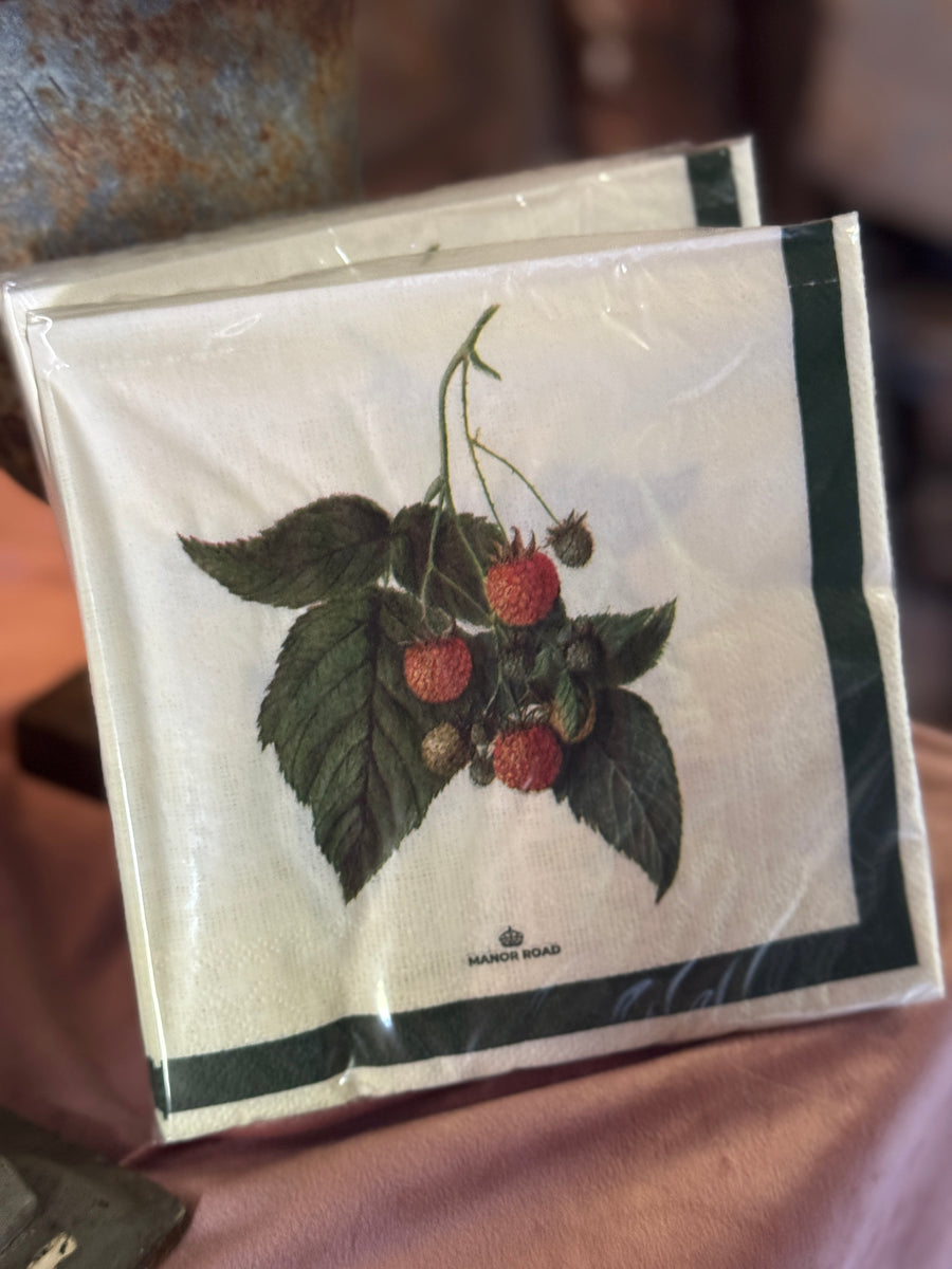 Raspberry Harvest Luncheon Napkins – Manor on George