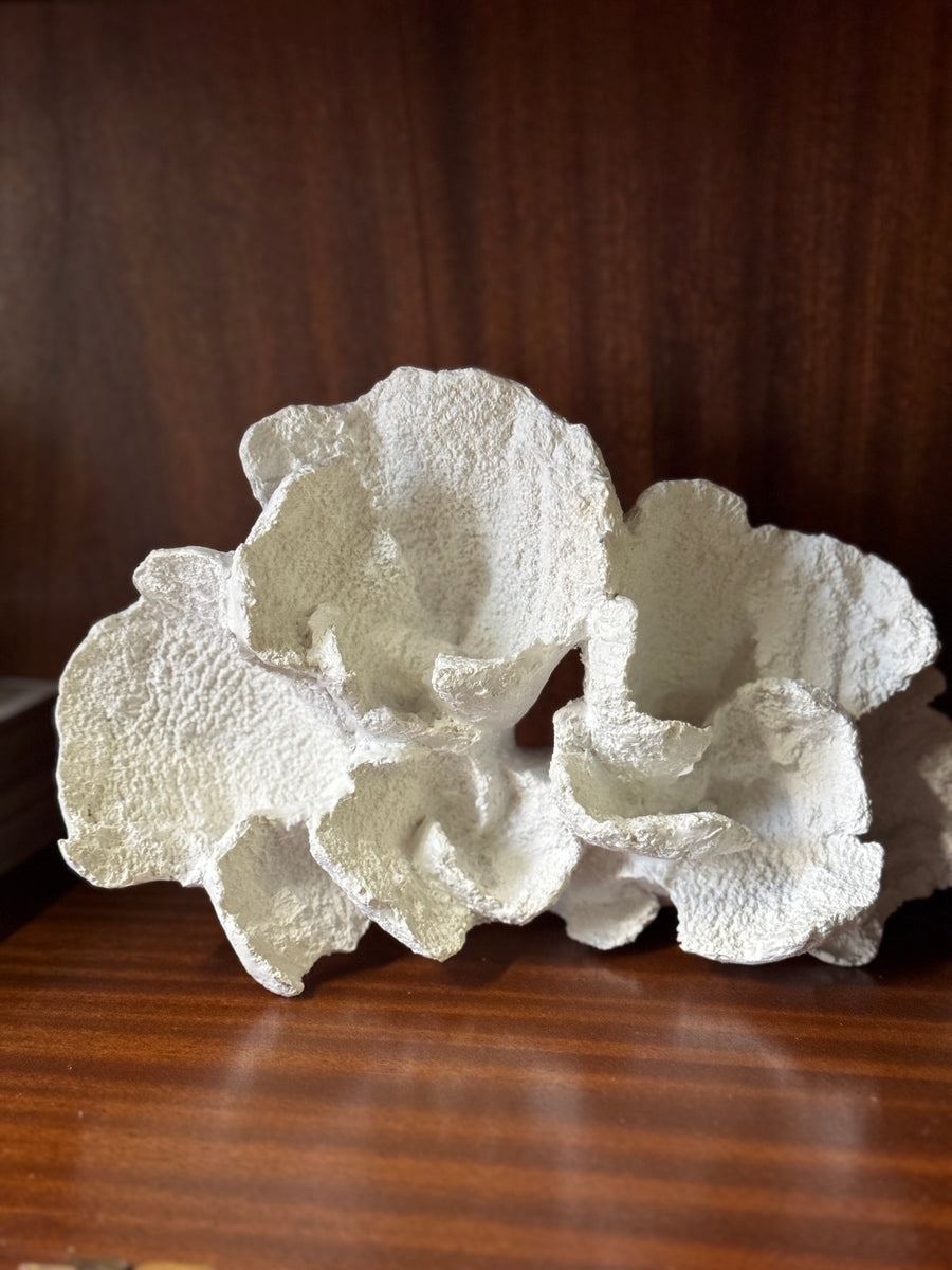 White Faux Wave Coral – Manor on George