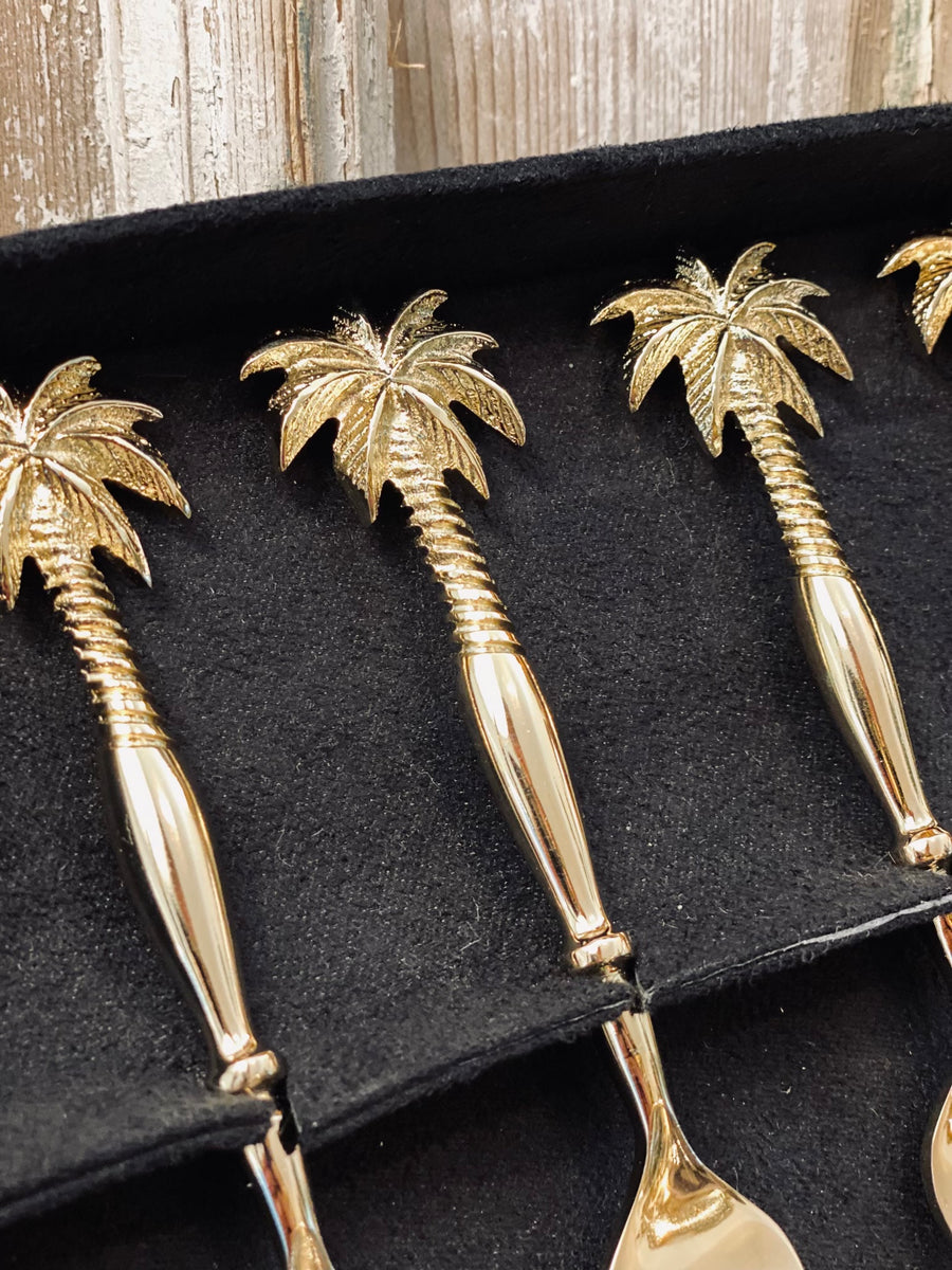 Brass Palm Forks (set of 4) – Manor on George